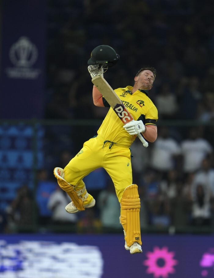 David Warner's Historic Century in 2023 ODI World Cup, Equals Tendulkar ...