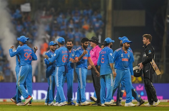 In Pics: Winning Moments Of India Against New Zealand Entering Finals ...