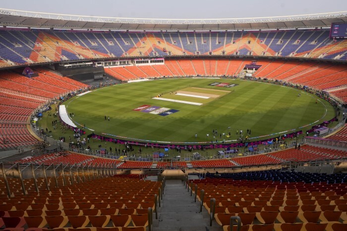 India Team Practice Session Ahead of CWC 2023 Finals