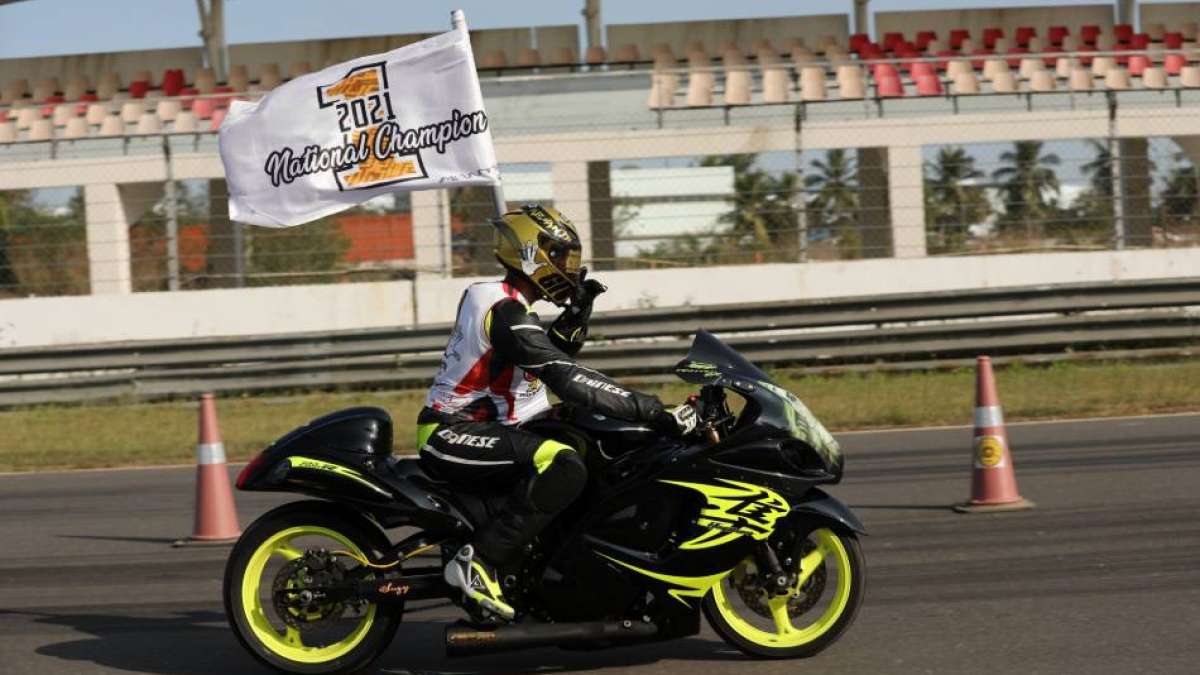 Lightning Hemanth Muddappa clinches national drag racing title again ...