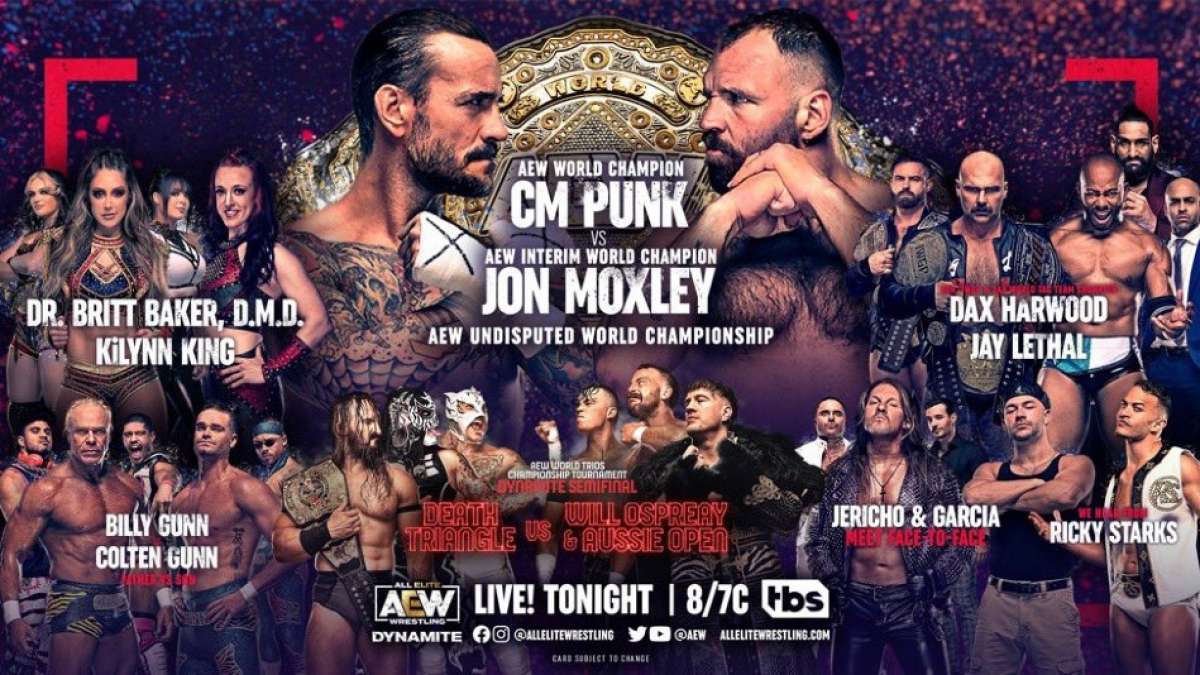 AEW Dynamite: Undisputed World Champion Crowned; Major matches ...