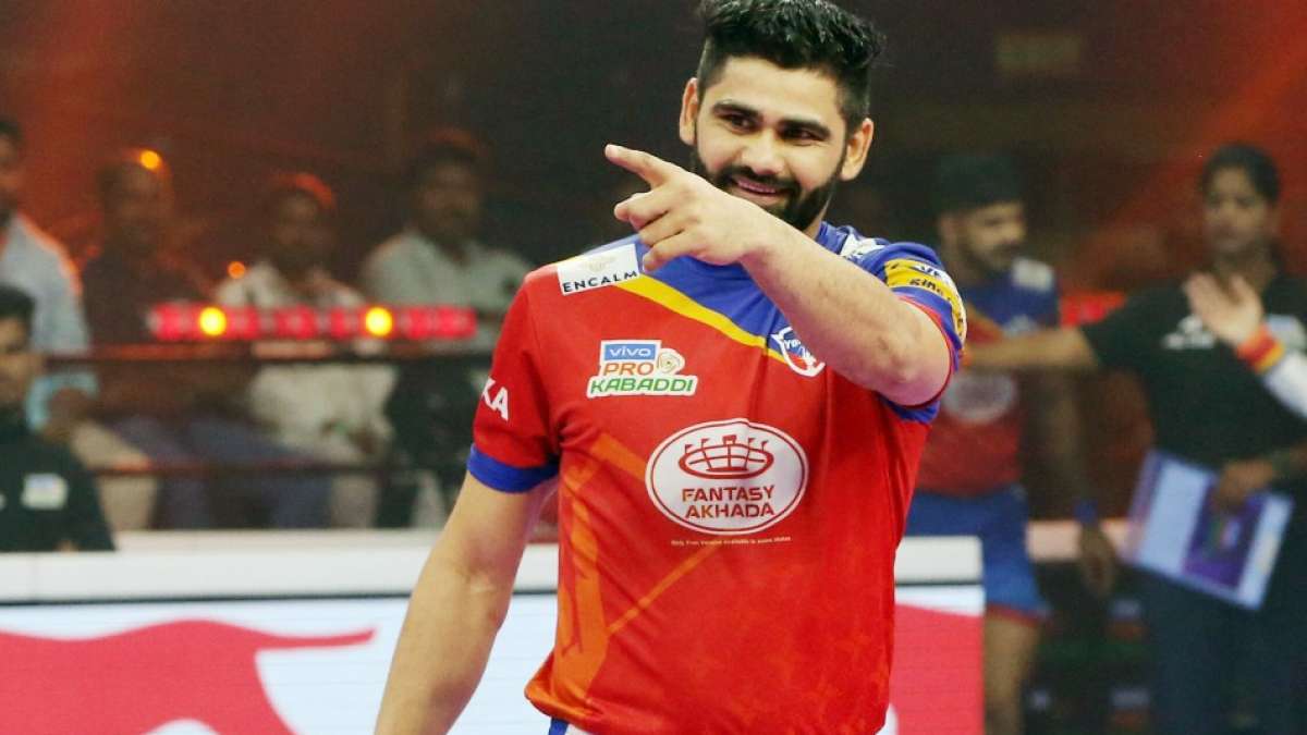 Pkl Pardeep Narwals Superlative Performance Helps Up Yoddhas Clinch Thrilling Victory Mykhel