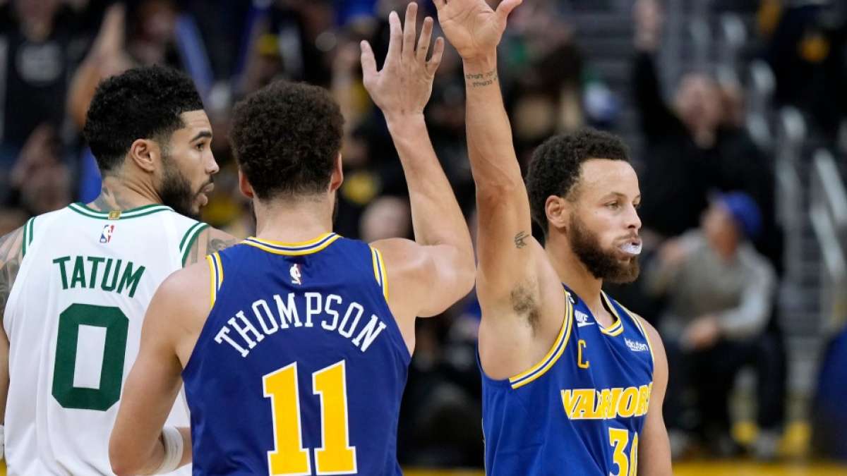 NBA: Curry and Thompson dominate as Warriors down Celtics, short-handed ...
