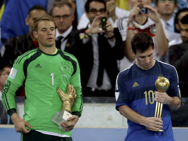World Cup 2014: Messi wins Golden Ball, Neuer gets Golden Glove - myKhel