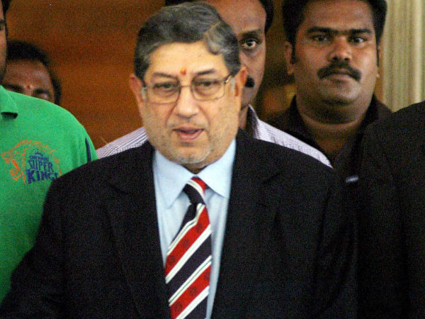 SC to Srinivasan: Show us you are not in conflict of interest - myKhel