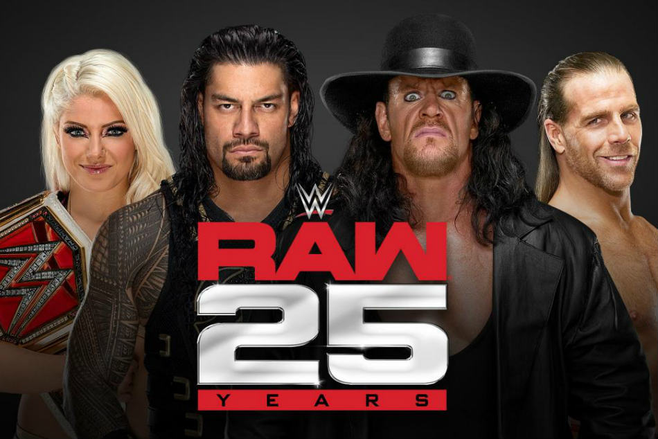 WWE to celebrate 25th anniversary of Monday Night Raw - myKhel