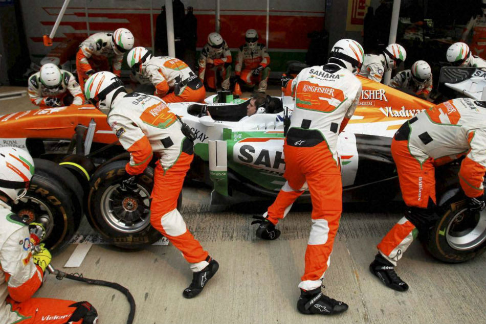 Force India to rename team during pre-season tests - myKhel