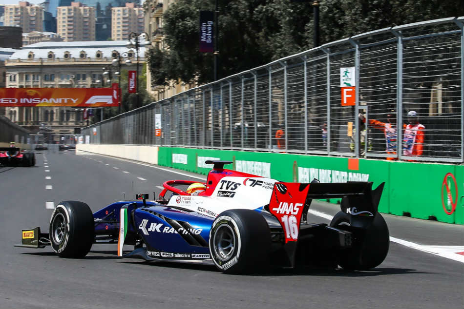 Arjun Maini climbs 12 places to claim his first points in the FIA ...