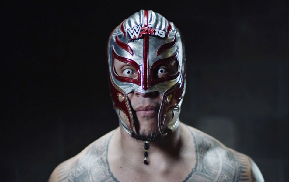 Rey Mysterio Back Tattoos