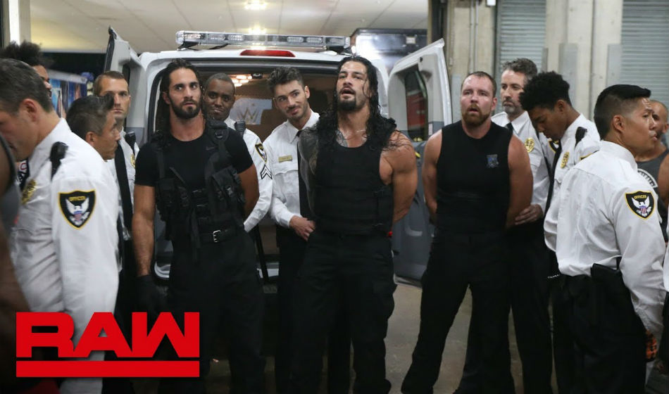 The Shield arrested and attacked on WWE Raw by Braun Strowman - myKhel