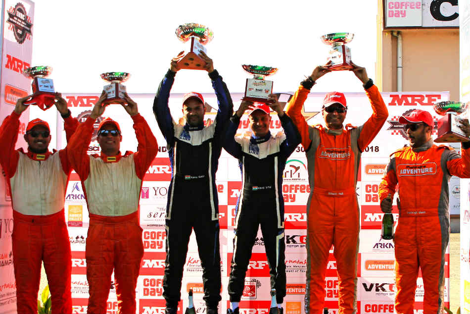 Coffee Day India Rally: Karna Kadur, Nikhil Pai clinch title - myKhel