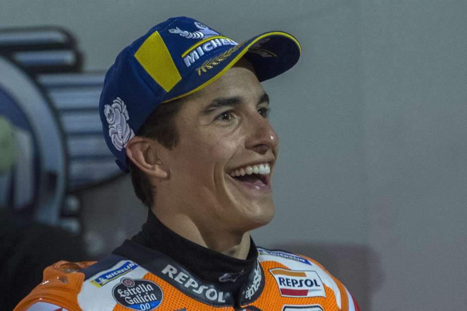 Marquez happy despite second-place Qatar finish - myKhel
