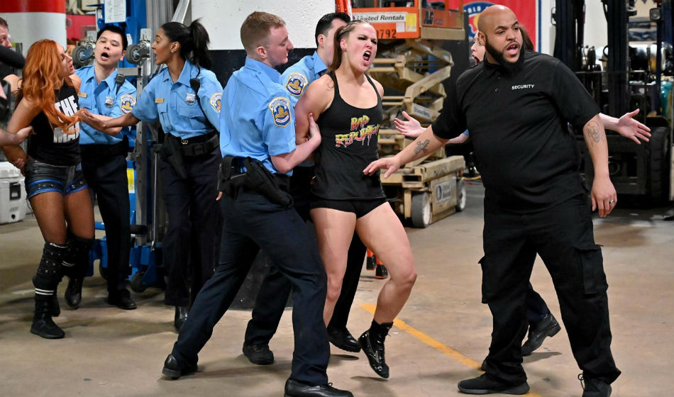 Wrestlemania main-eventers arrested by Washington police on WWE Raw ...