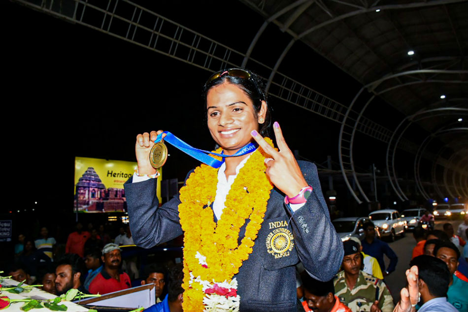 My gold medal in Naples is an answer to my critics, says Dutee Chand ...