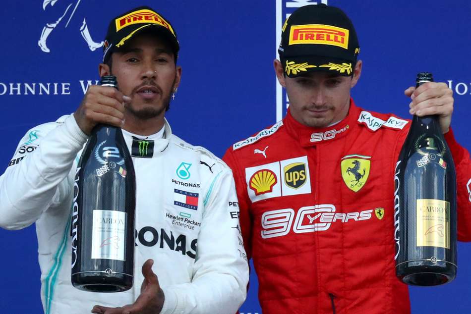 Hamilton tips Leclerc for greatness: He's outperformed Vettel - myKhel