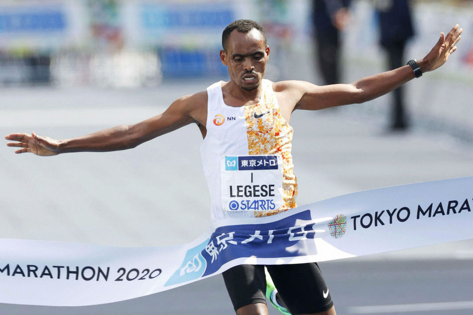 Birhanu Legese wins for second year running at virus-hit Tokyo marathon ...