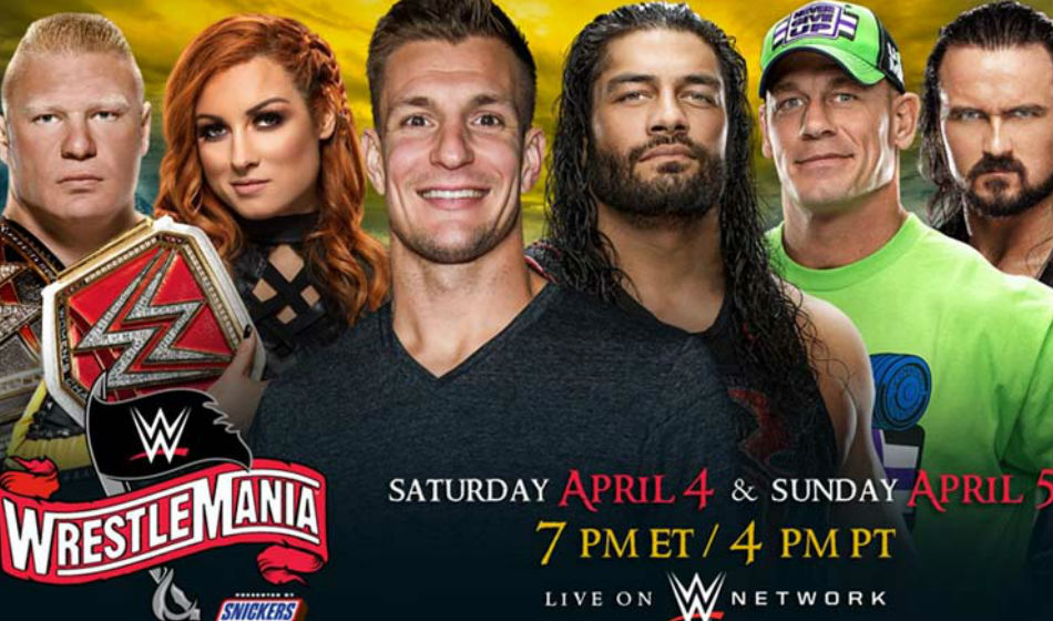 WWE WrestleMania 36 Match Card Date Start Time And Where To Watch 