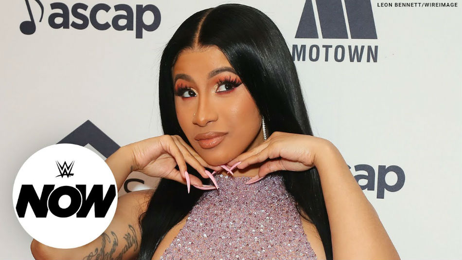 Rapper Cardi B Wrestlemania-bound after interactions with WWE ...
