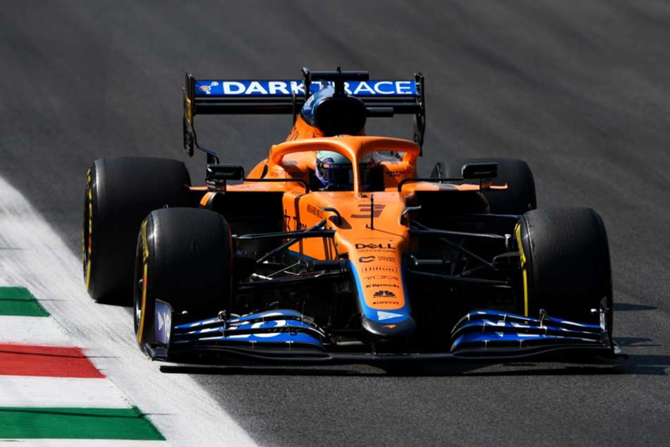 Ricciardo leads McLaren one-two after Verstappen and Hamilton collide ...