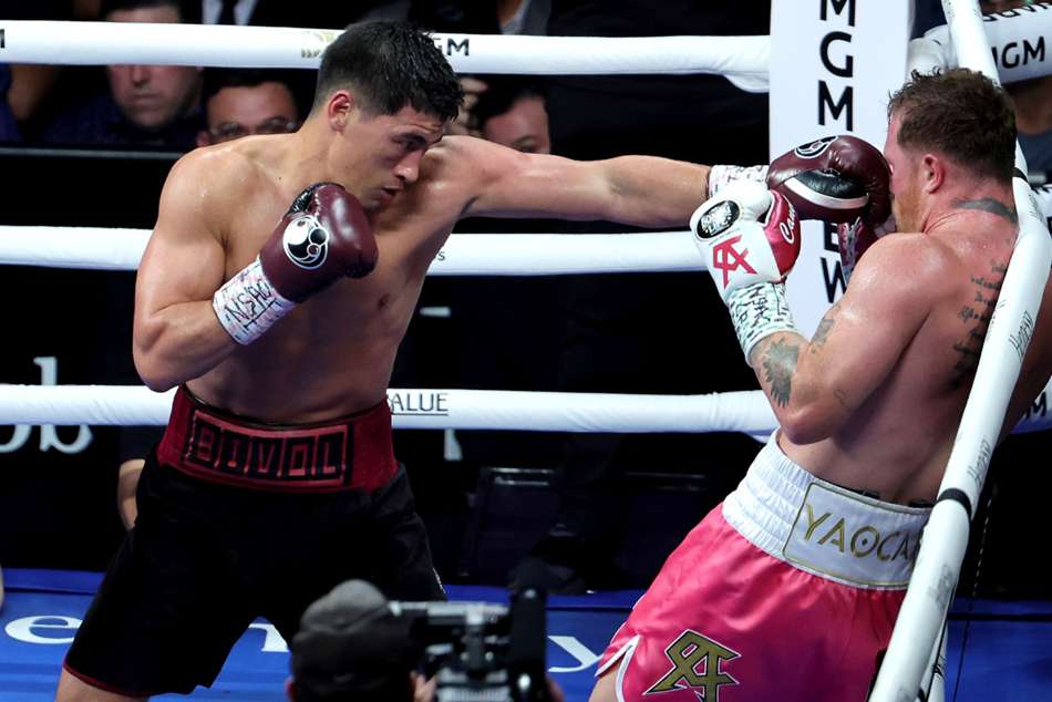 Bivol retains WBA light heavyweight title over Alvarez in unanimous ...