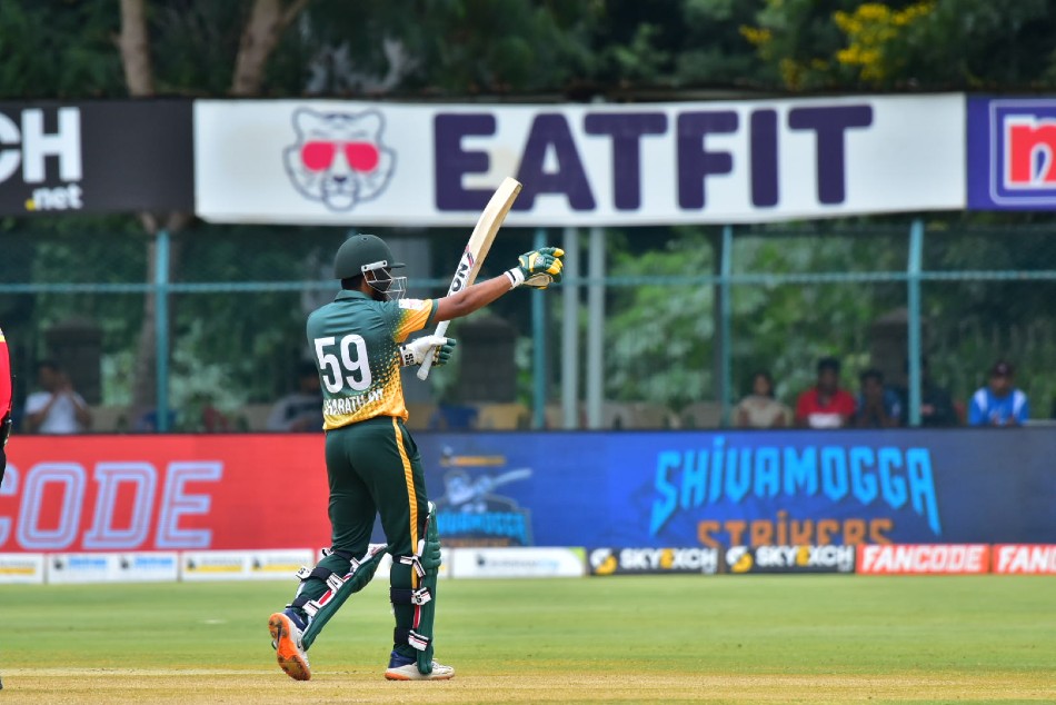 Sharath BR, K Gowtham lead charge as Shivamogga Strikers defeat Mysuru ...