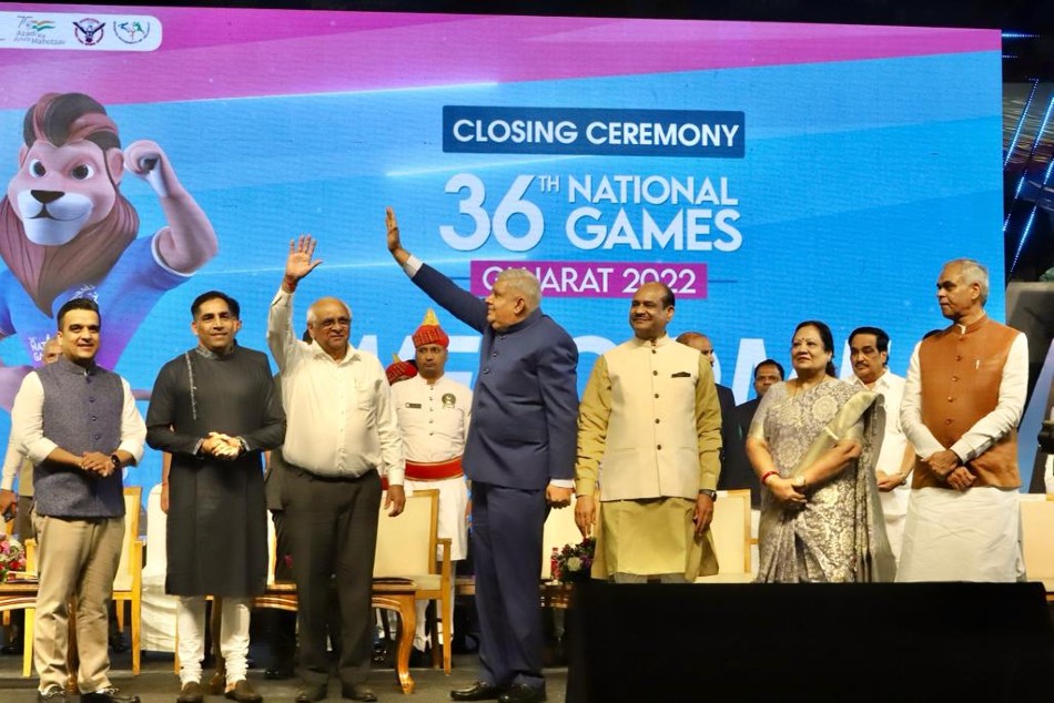 Curtains drop on 36th National Games: Services retain Raja Bhalindra ...