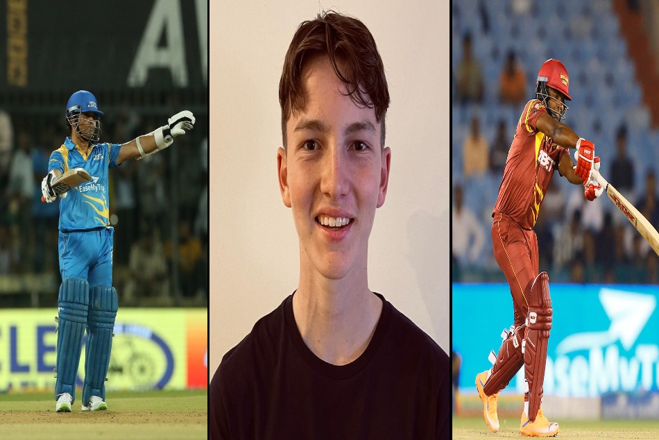 Brett Lee's son Preston Charles gets batting tips and life lessons from ...