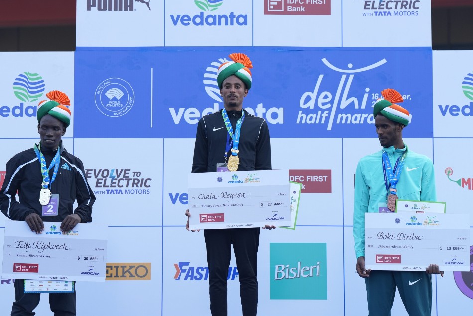 Vedanta Delhi Half Marathon 2022: Full List of Winners; Chala Regasa ...
