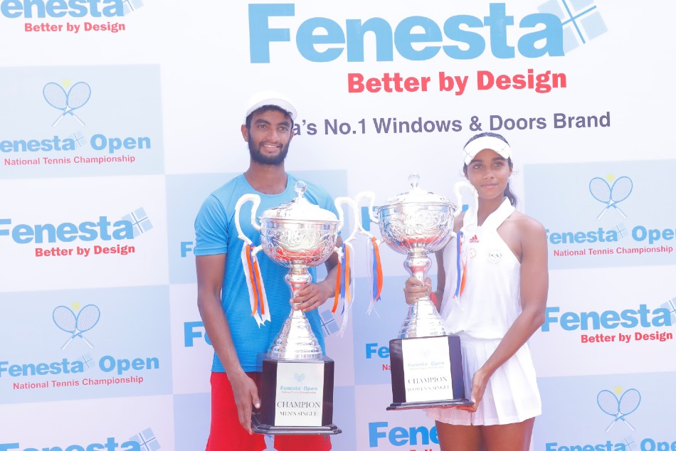 Fenesta Open National Tennis Championship: Manish and Vaidehi crown ...