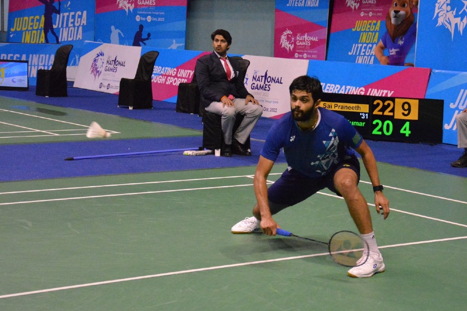 National Games 2022 champion Sai Praneeth wants to break into the Top ...