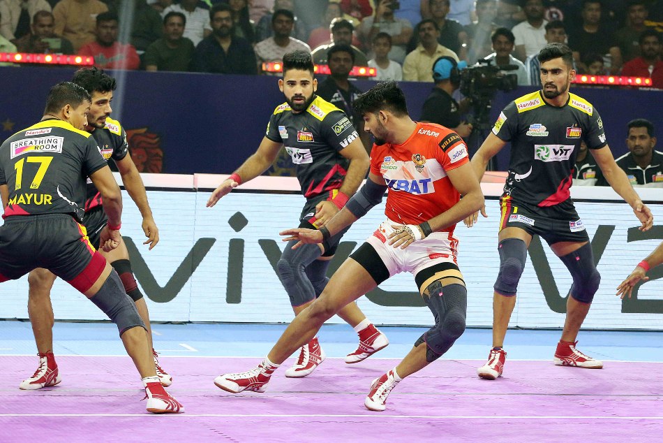 PKL: Bengaluru Bulls vs Gujarat Giants, Highlights: Parteek Dhaiya's Super 10 leads Giants to ...