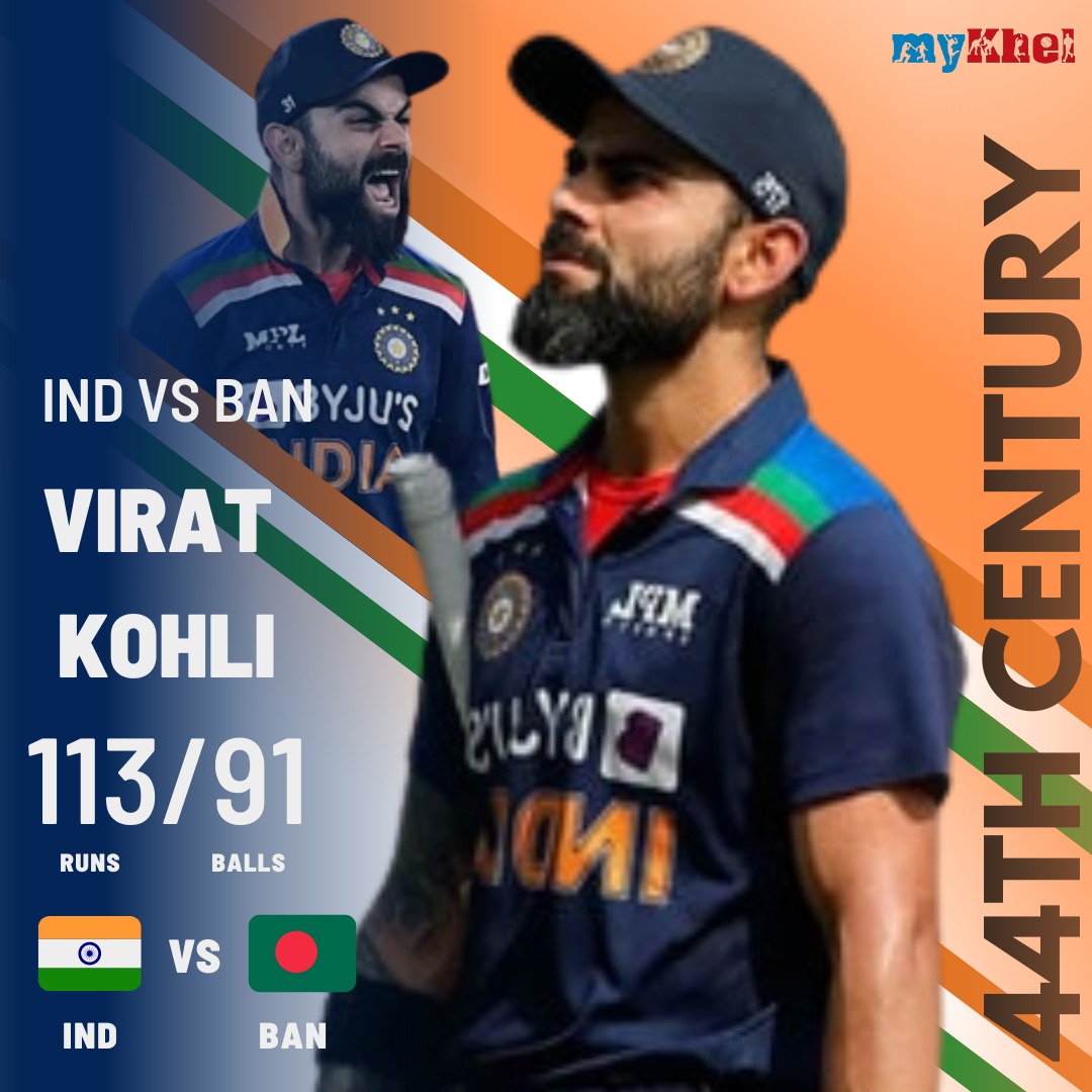 Virat Kohli tops unique list after fantastic hundred against Bangladesh ...