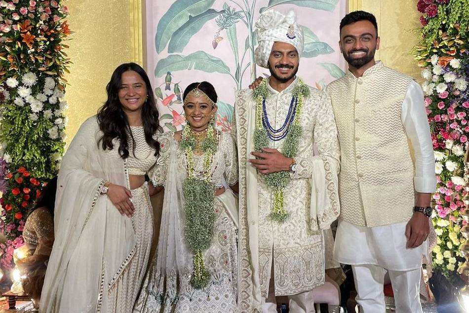 Axar Patel Gets Married To Fianc Meha Patel In Vadodara Wedding Axar Patel Gets Married To Fianc Meha Patel In Vadodara Wedding