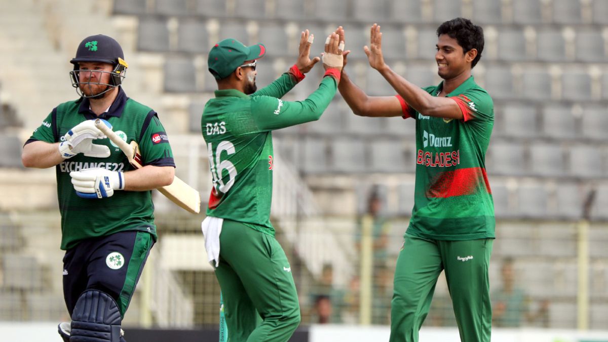 Bangladesh vs Ireland: Hasan Mahmud takes maiden fifer in hosts' first ...