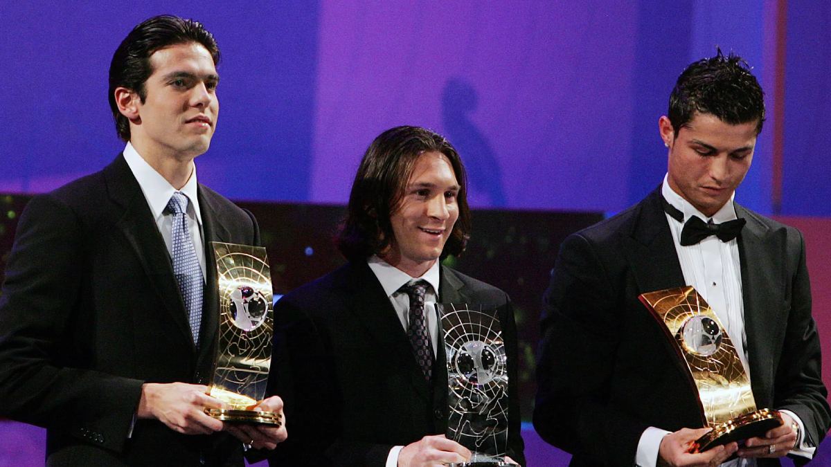 Kaka And Ronaldo And Messi