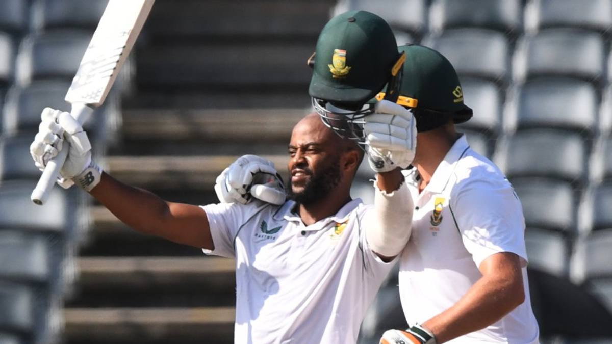 Temba Bavuma's ends 7-year wait for Test hundred, avoids unwanted ...