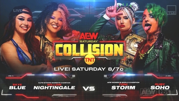 AEW Collision: Four big matches announced for June 17 debut episode - myKhel