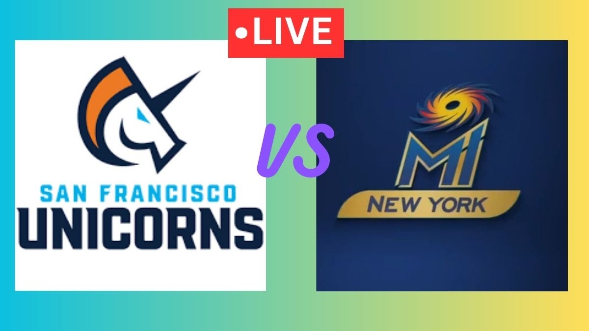 MLC 2023, MI New York vs San Francisco Unicorns Live Updates: Unicorns ...