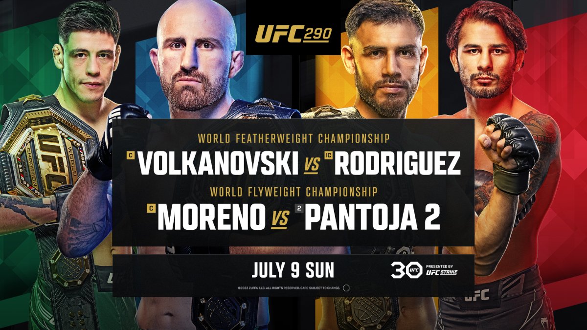UFC 290: Volkanovski vs. Rodriguez Fight Card, Date, Timings in IST ...