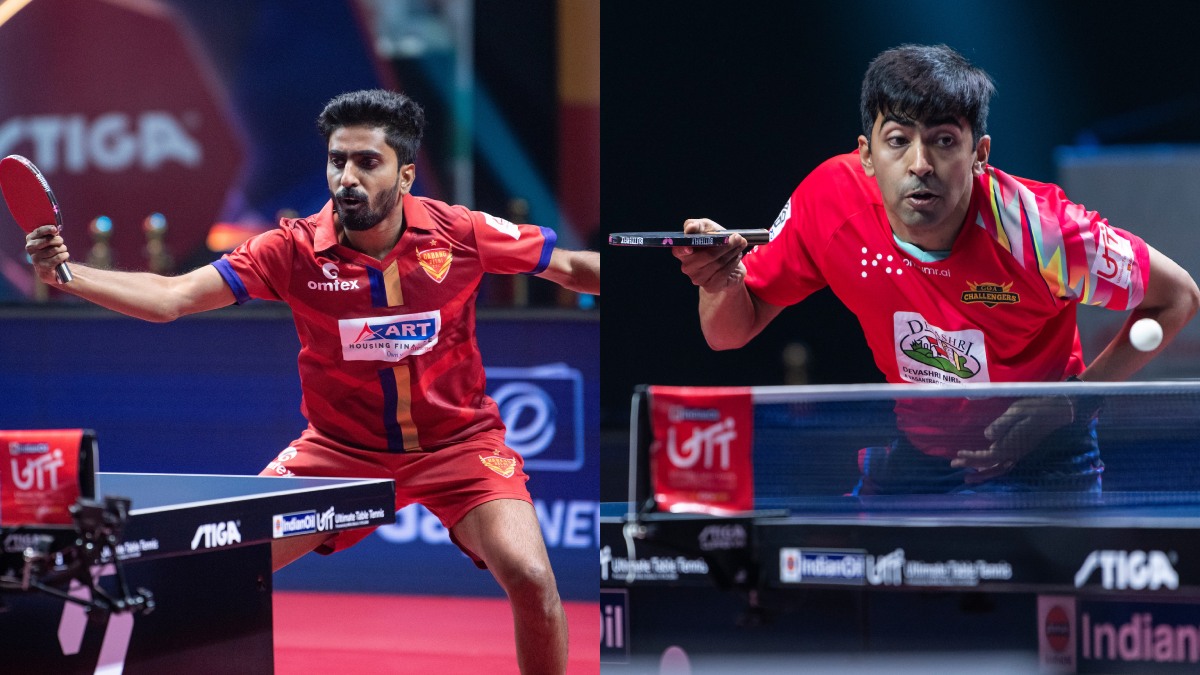 Ultimate Table Tennis 2023: Dabang Delhi T.T.C, Goa Challengers face ...