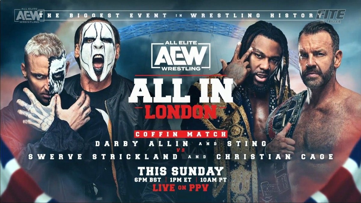 AEW All In 2023 Ex WWE Legends Heading To UK PPV Updated Match Card 