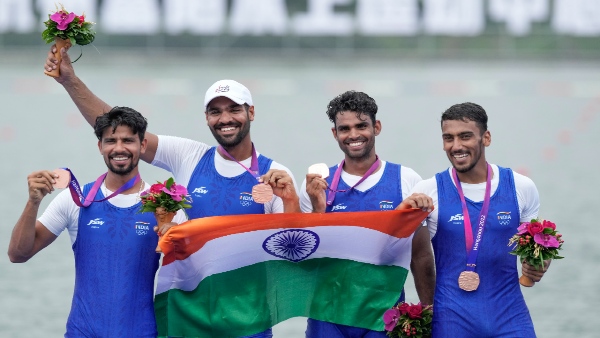 Asian Games 2023: India win Bronze in Men's Quadruple Sculls Rowing ...