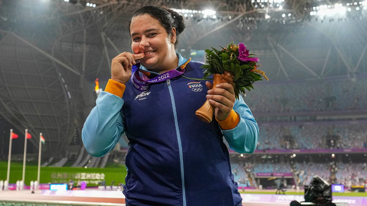 Asian Games 2023 Athletics: Uttar Pradesh's Kiran Baliyan wins shot put ...