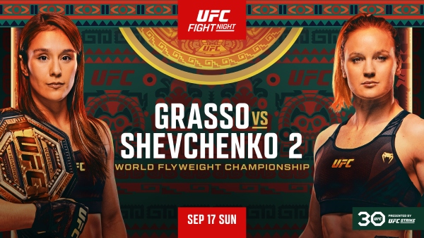 Noche UFC 2023: Grasso vs. Shevchenko 2 Fight Card, Date, Start Time in ...