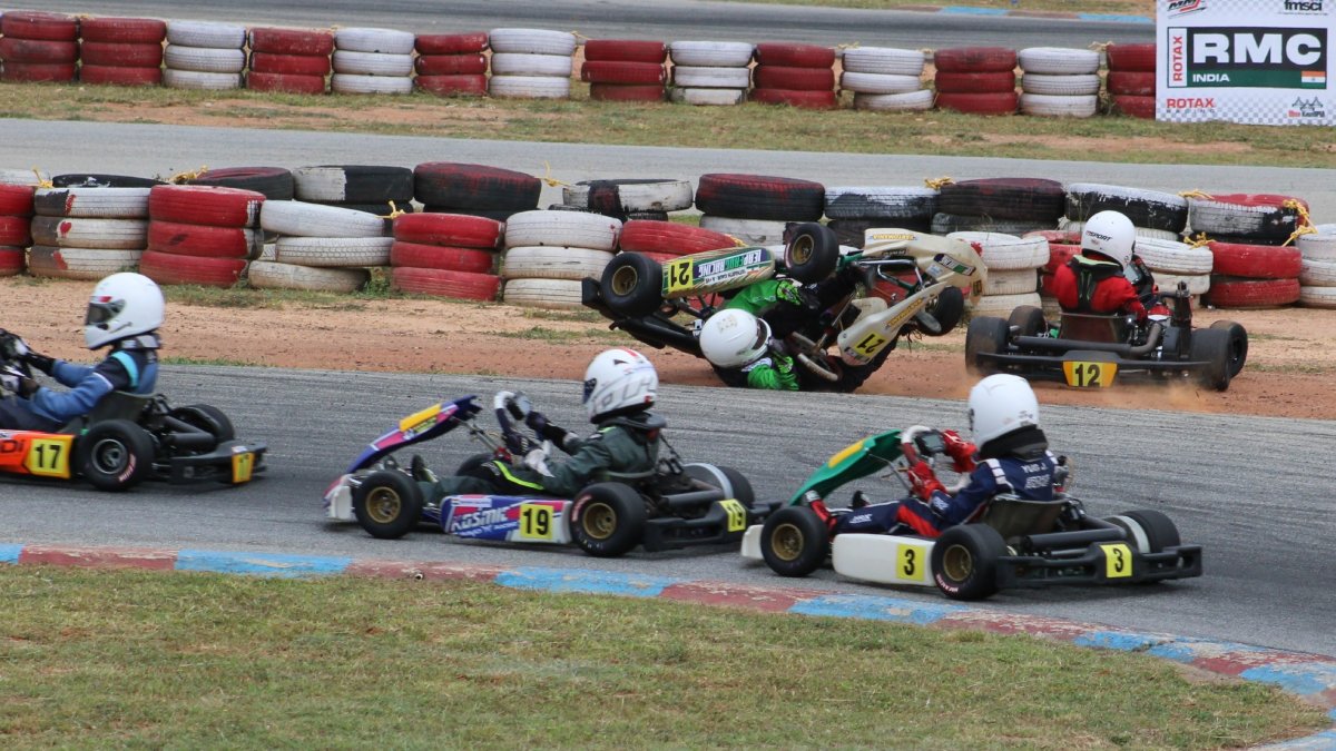 Meco FMSCI Rotax Max National Karting Championship 2023: Yatharth Gaur ...