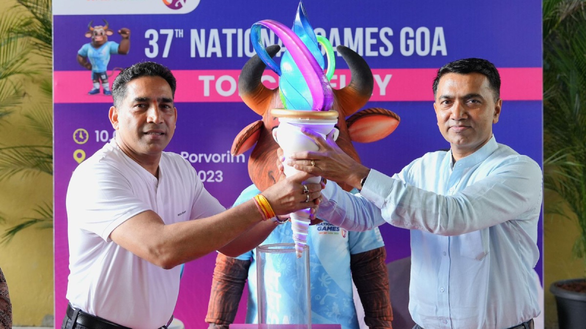 Historic Torch Relay in Goa: Chief Minister and Sports Minister Rally ...