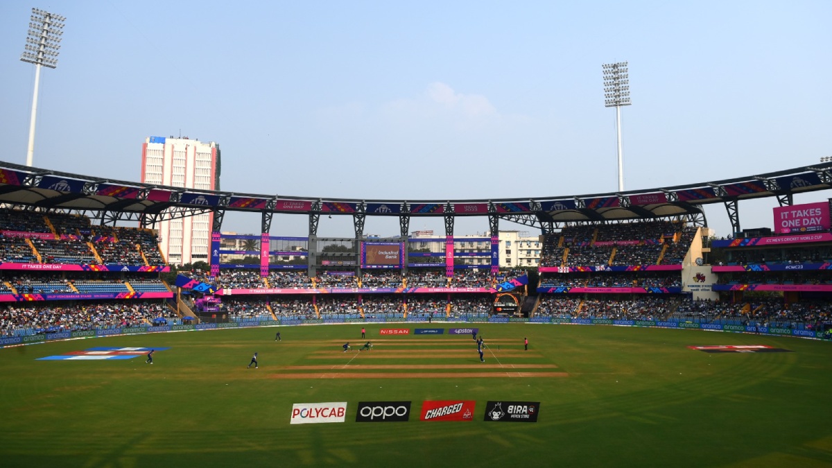 Wankhede Stadium At Night