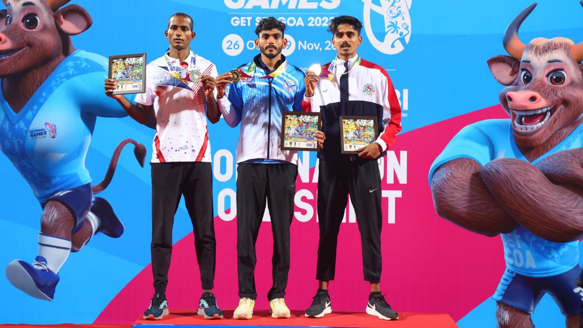 37th National Games: Sunil Joliya Jinabhai Shines in Record-Breaking ...