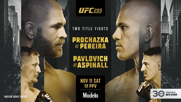 UFC 295: Prochazka vs. Pereira Fight Card, Date, Timings in IST ...