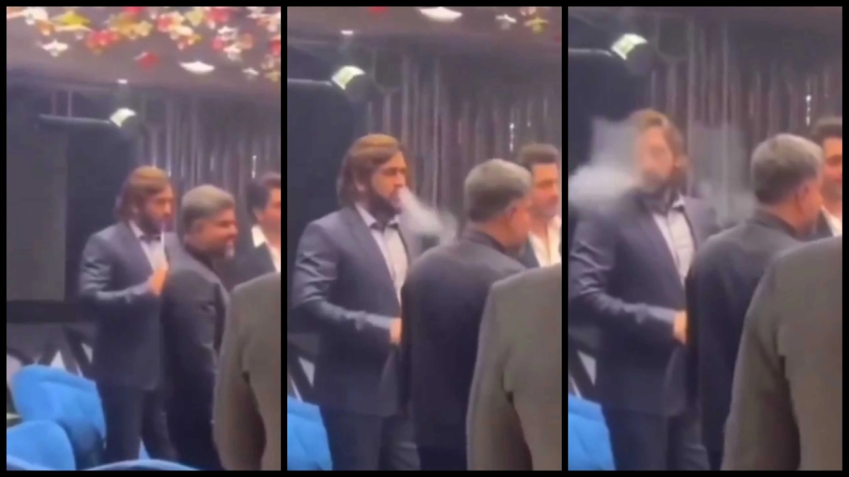 Watch: MS Dhoni Smokes Hookah, Video Goes Viral; Angry Fans React on X ...